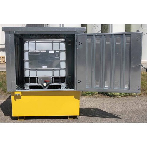 Ultratech Couvercle rigide en acier Ultra-IBC, 71,1" lo x 83,1" la x 66 ...